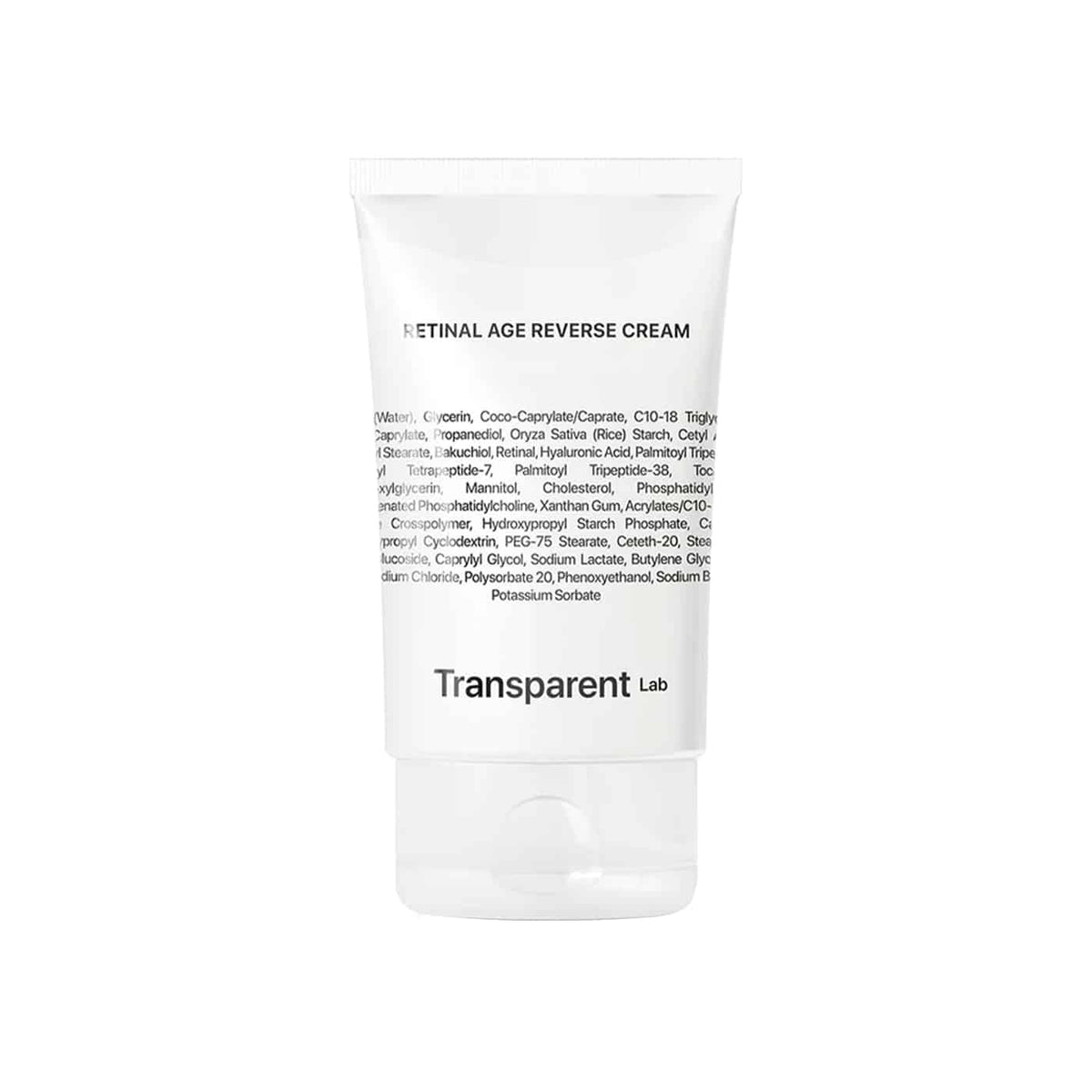 Retinal Age Reverse Cream • Transparent Lab • International Cosmetic ...