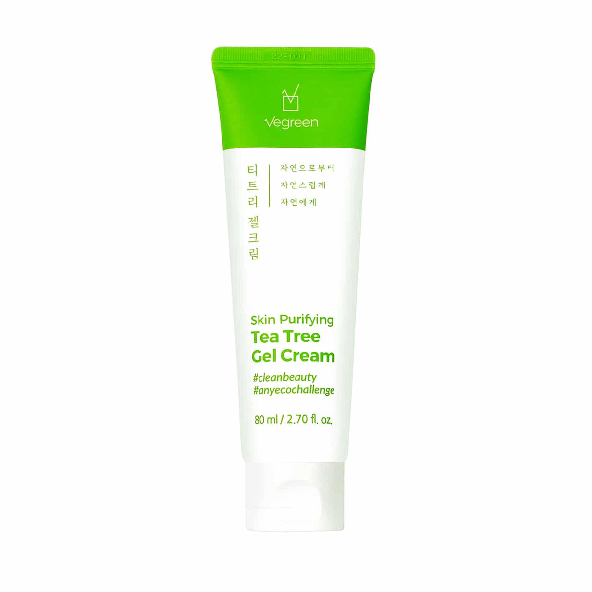 Skin Purifying Tea Tree Gel Cream • Vegreen • International Cosmetic ...